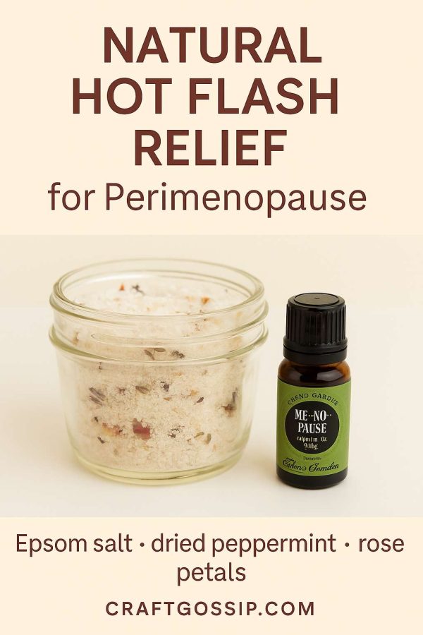DIY Cooling Bath Soak for Perimenopause Relief – Bath and Body