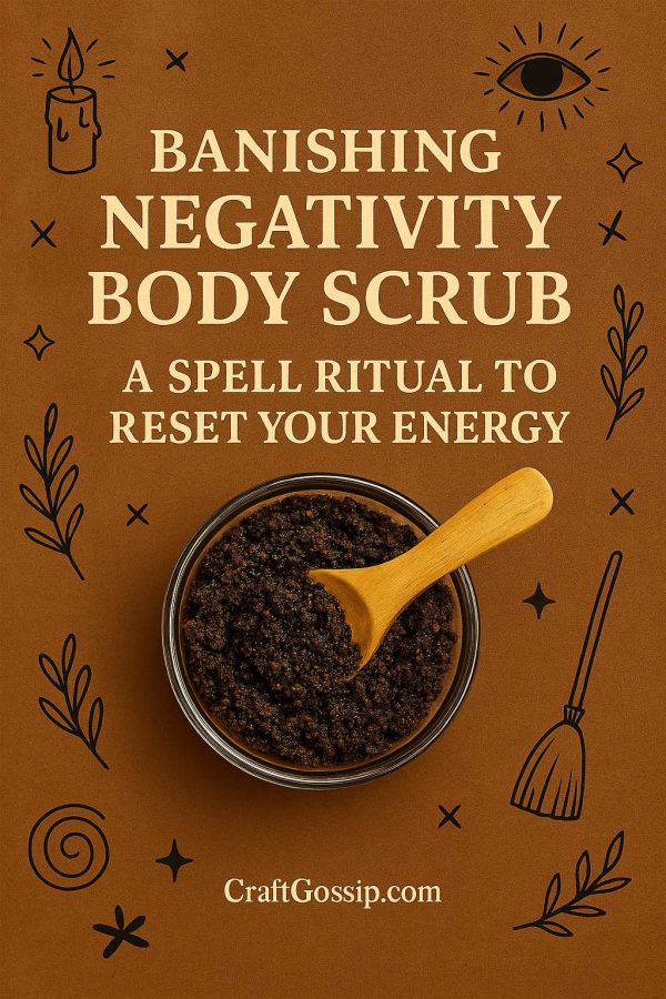 Banishing Negativity Body Scrub: A Spell Ritual to Reset Your Energy ...