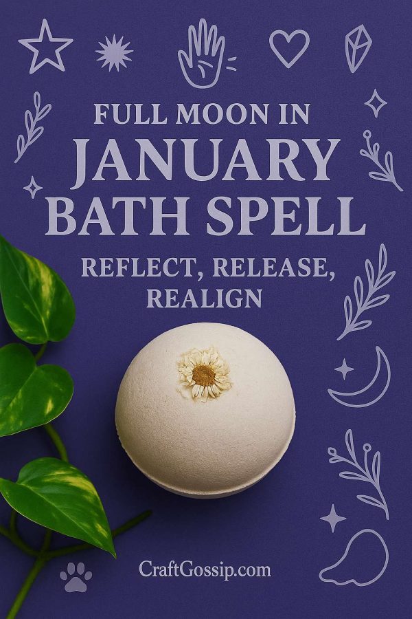 Full Moon in January Bath Spell: Reflect, Release, Realign – Bath and Body